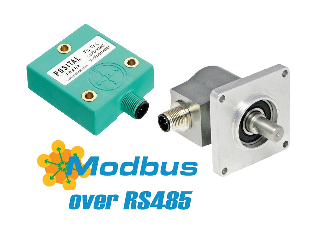 Rotary encoders, inclinometers by POSITAL now have RTU interface ...